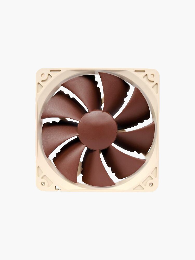 "Noctua Fan" Sticker for Sale by notJaack | Redbubble
