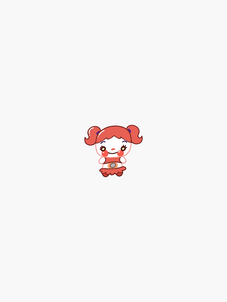 "Circus Baby" Sticker for Sale by Shwimpsui | Redbubble