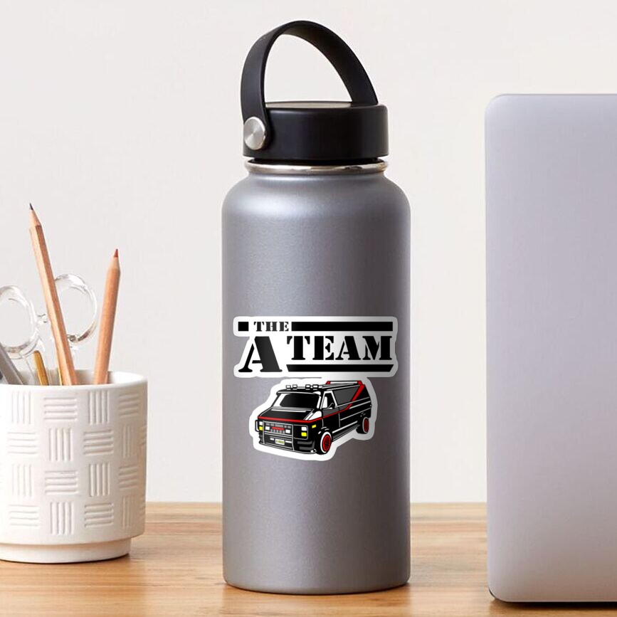 "THE A-TEAM " Sticker for Sale by tragbar | Redbubble