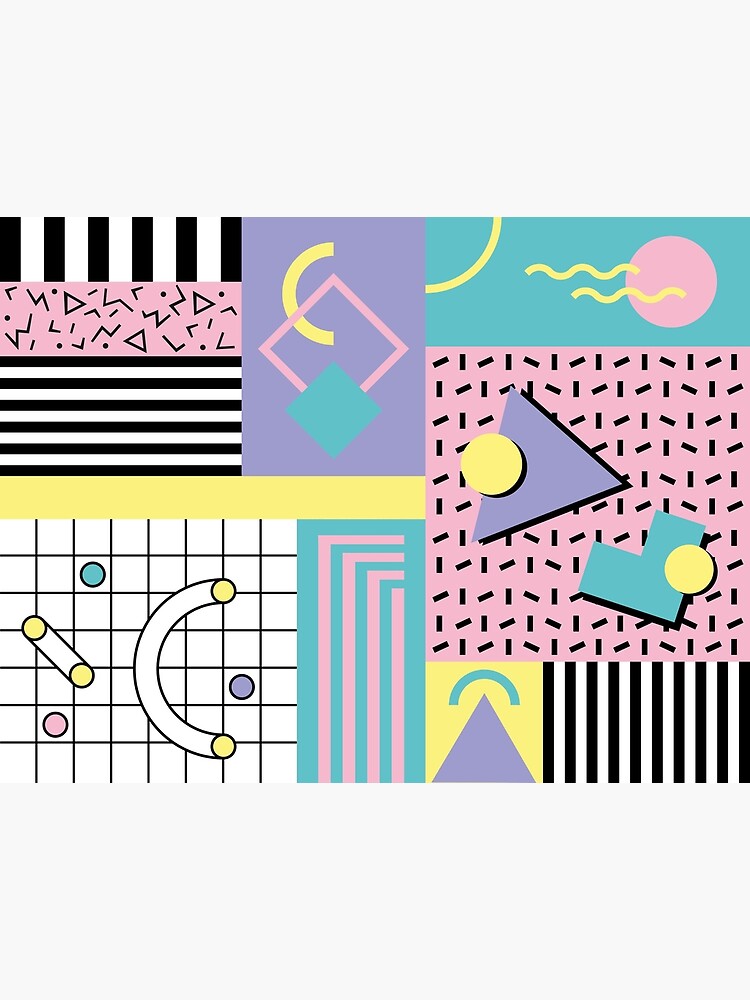 "Memphis Pattern 25 - Retro 90s / 80s" Poster for Sale by GraphicWave | Redbubble