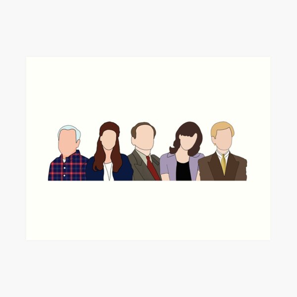 "Frasier cast" Art Print for Sale by aluap106 | Redbubble