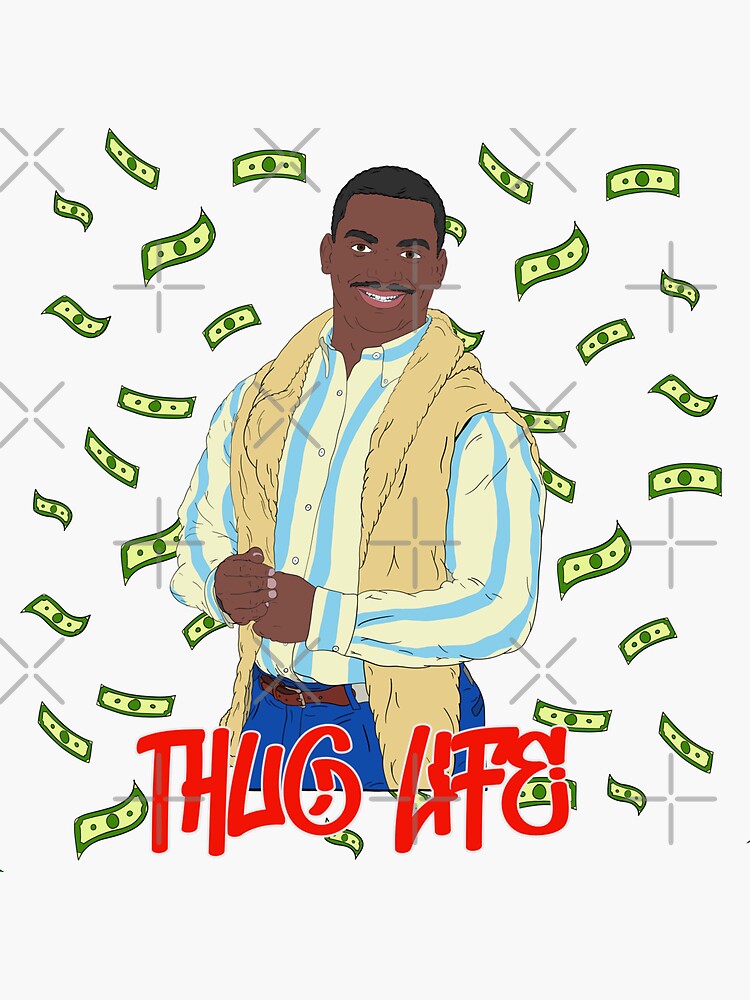 "Thug Life" Sticker by SH3PP | Redbubble