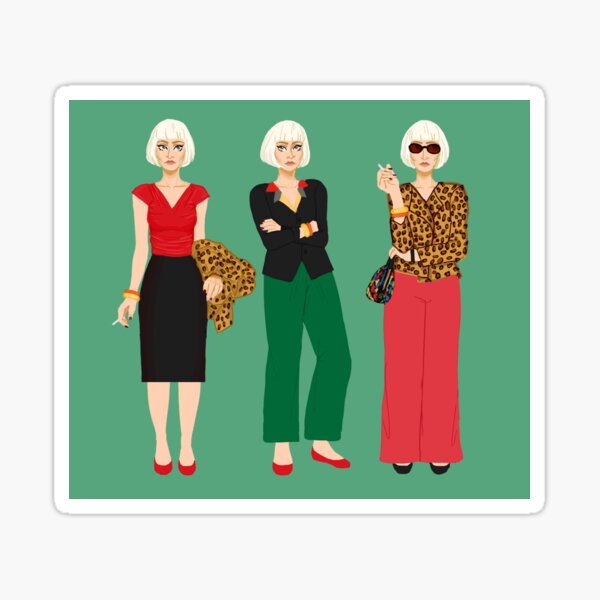 "diane fits" Sticker for Sale by wwavvy | Redbubble