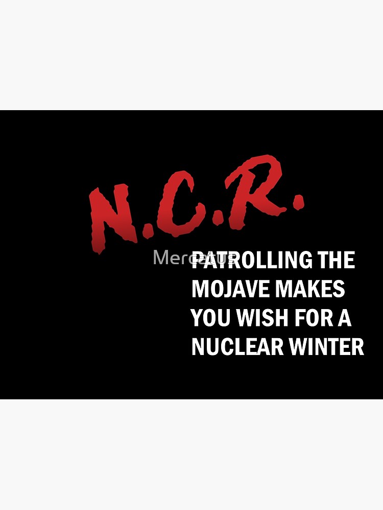 "NCR" Poster for Sale by Mercatus | Redbubble