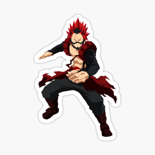 "my hero academia - red riot " Sticker for Sale by mario24757 | Redbubble