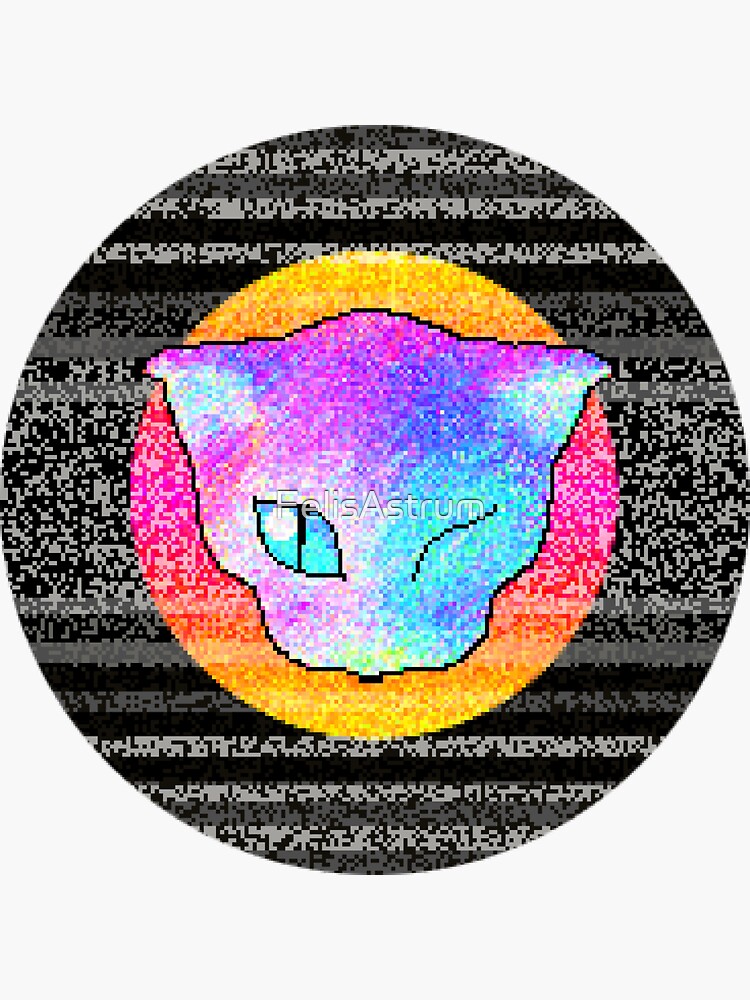 "Vaporwave Kitty" Sticker by FelisAstrum | Redbubble