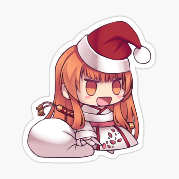 "Padoru Kasumi" Sticker by tifaamakura | Redbubble