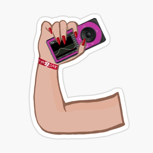 "CGM " Sticker for Sale by CatGirl101 | Redbubble