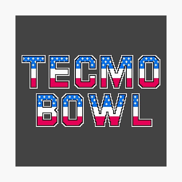 Tecmo Bowl Photographic Prints | Redbubble