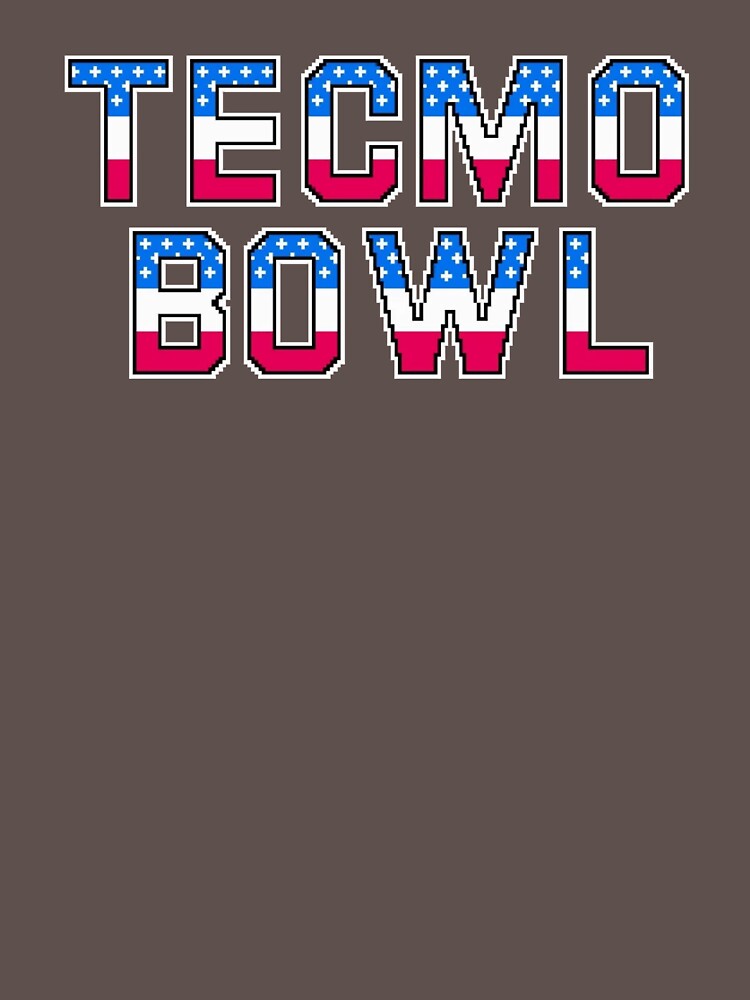 "Tecmo Bowl Logo" T-shirt for Sale by nelsengema | Redbubble | tecmo ...