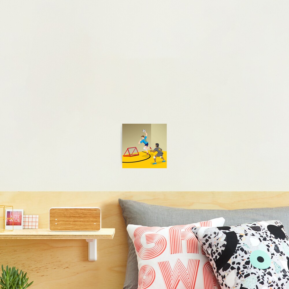 "Tchoukball game, field with players. Ideal for sports and ...