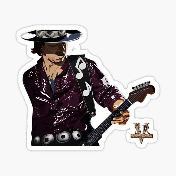 Stevie Ray Vaughan Stickers | Redbubble