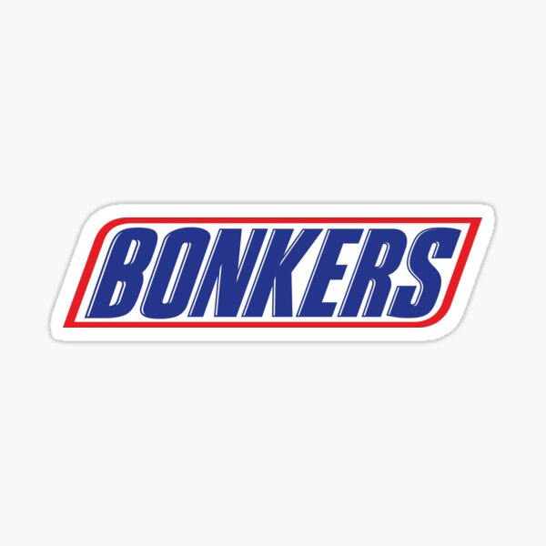 Bonkers Stickers | Redbubble