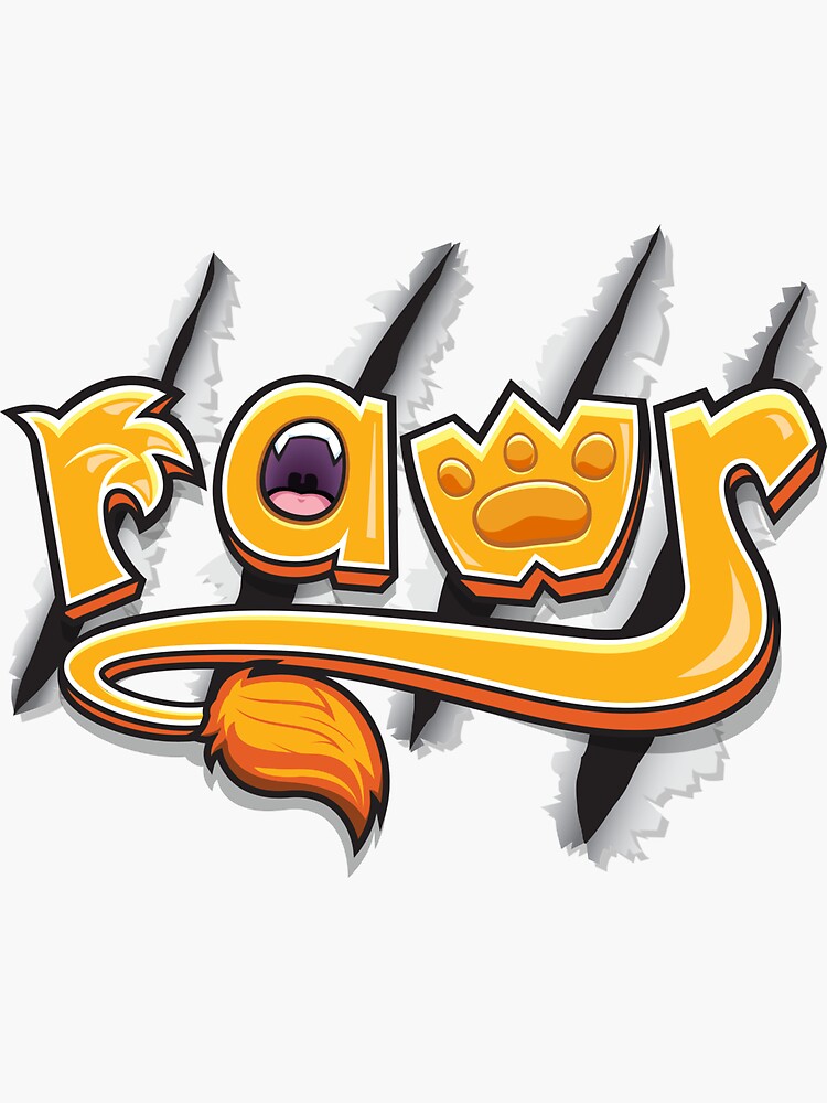 "Monster Rawr" Sticker for Sale by TaranLopez | Redbubble