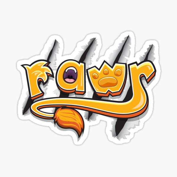 "Monster Rawr" Sticker for Sale by TaranLopez | Redbubble