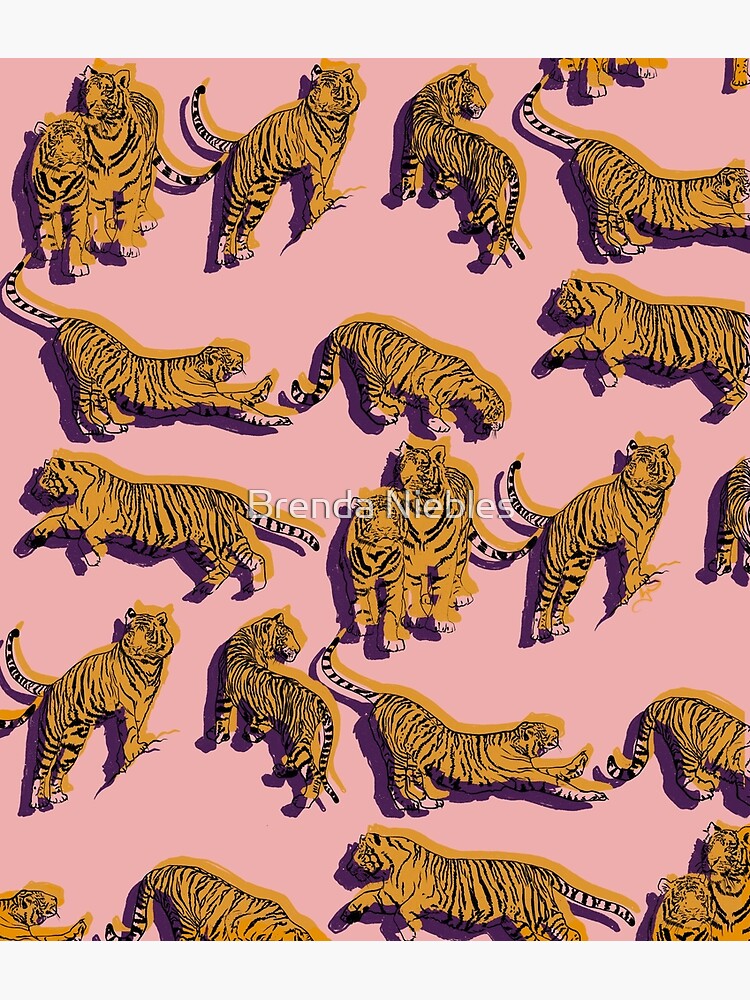"Tiger Study" Poster for Sale by EpiphanyStoreb | Redbubble