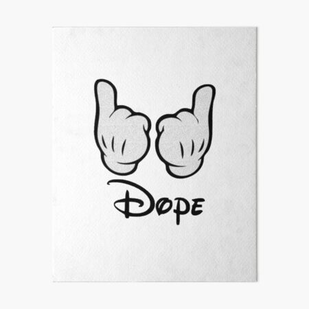 Mickey Mouse Hands Dope Tumblr