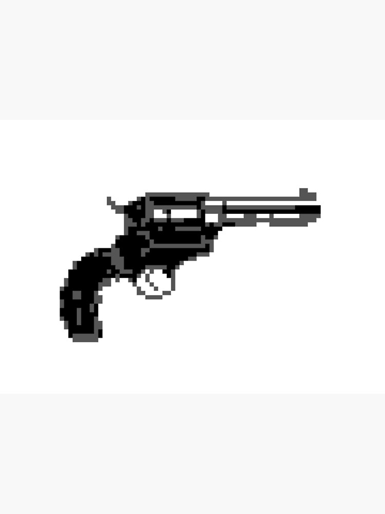 "Pixel Revolver" Poster for Sale by GamersCafe | Redbubble
