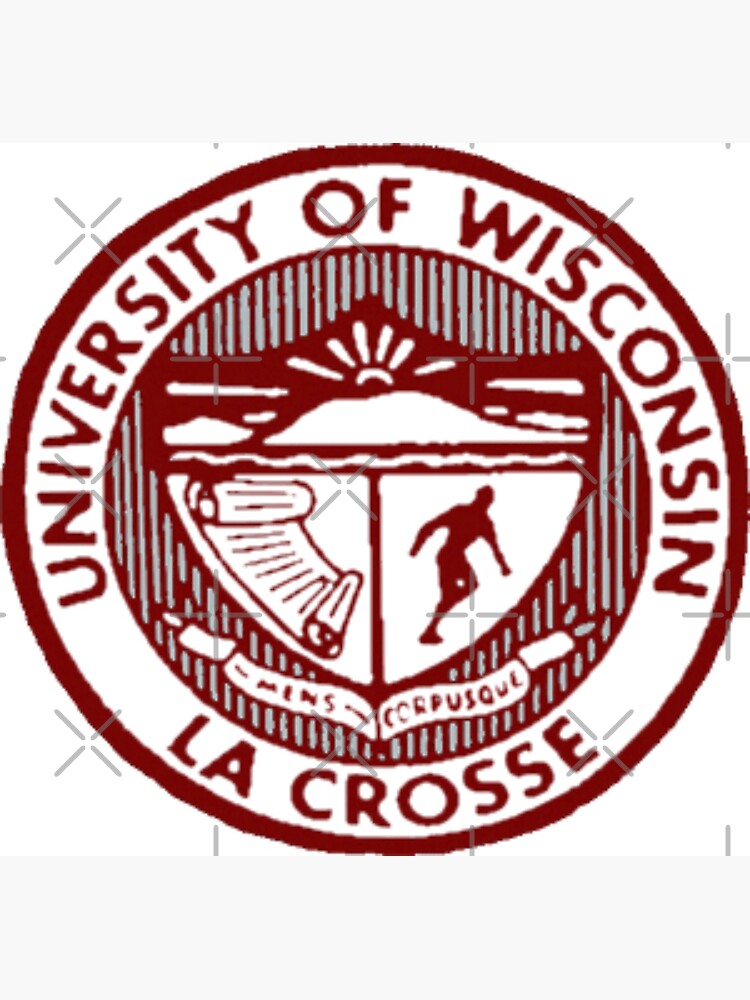 "University of Wisconsin LA Crosse " Poster for Sale by mmaggiee ...