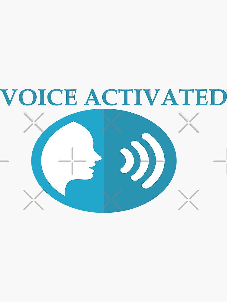 "voice activated Prank Sticker" Sticker by IT-M | Redbubble