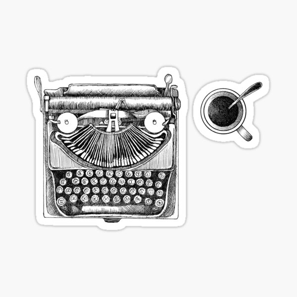 "Classic Press" Sticker for Sale by phantomstallion | Redbubble