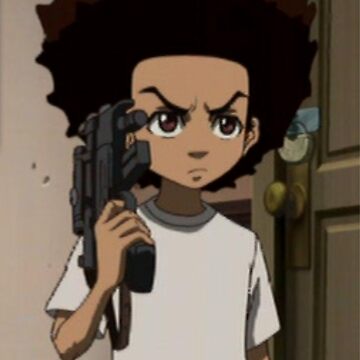 Der Boondocks Huey Mit Pistole