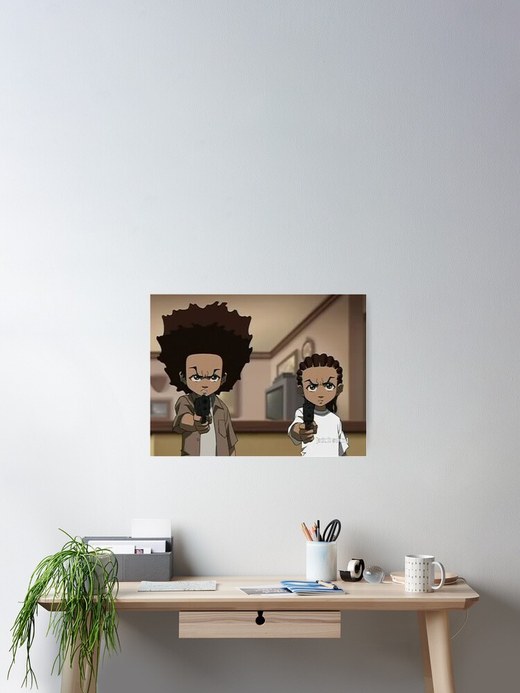 "The Boondocks Huey, and Riley" Poster for Sale by fosterjackson67 ...