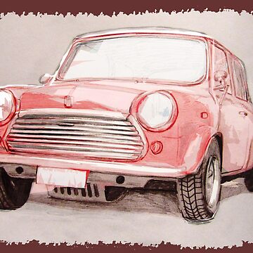 "Classic Mini Red" Essential T-Shirt for Sale by jdm1981 | Redbubble