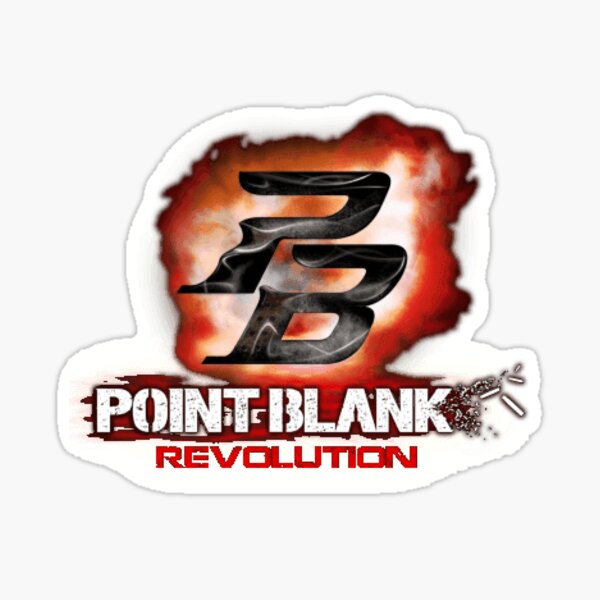 "Point Blank" Sticker for Sale by RaresS | Redbubble