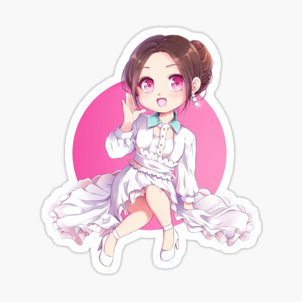 "Chibi rabbit" Sticker by RURUCreations | Redbubble