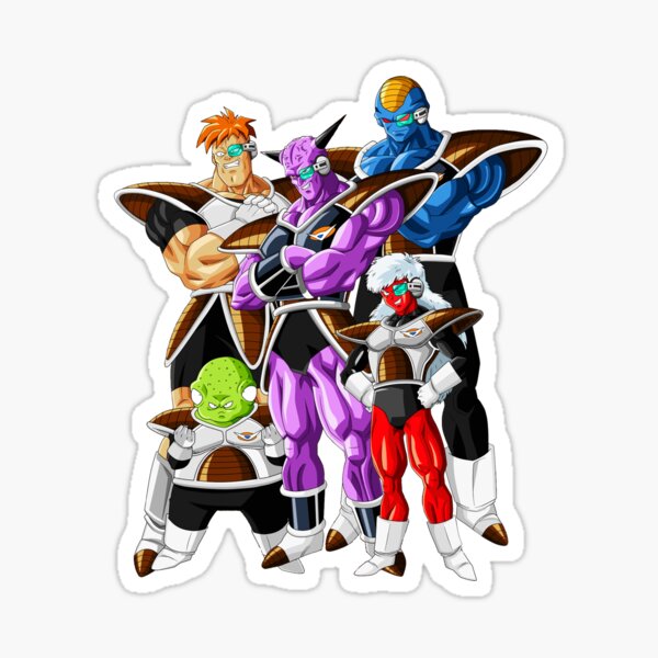 Ginyu Force Stickers | Redbubble