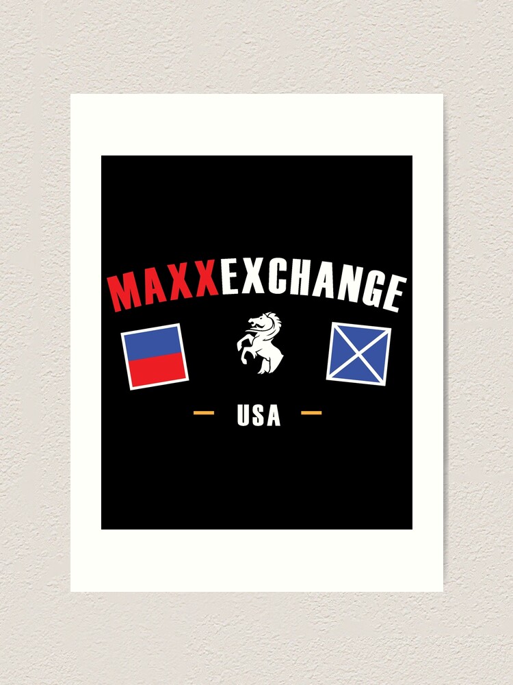 "Maxx Exchange Stallion Catamaran Powerboat Skipper." Art Print for ...