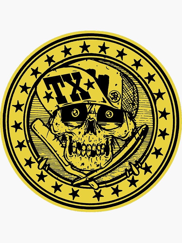 "DESTROY EMBLEM" Sticker for Sale by westexas | Redbubble