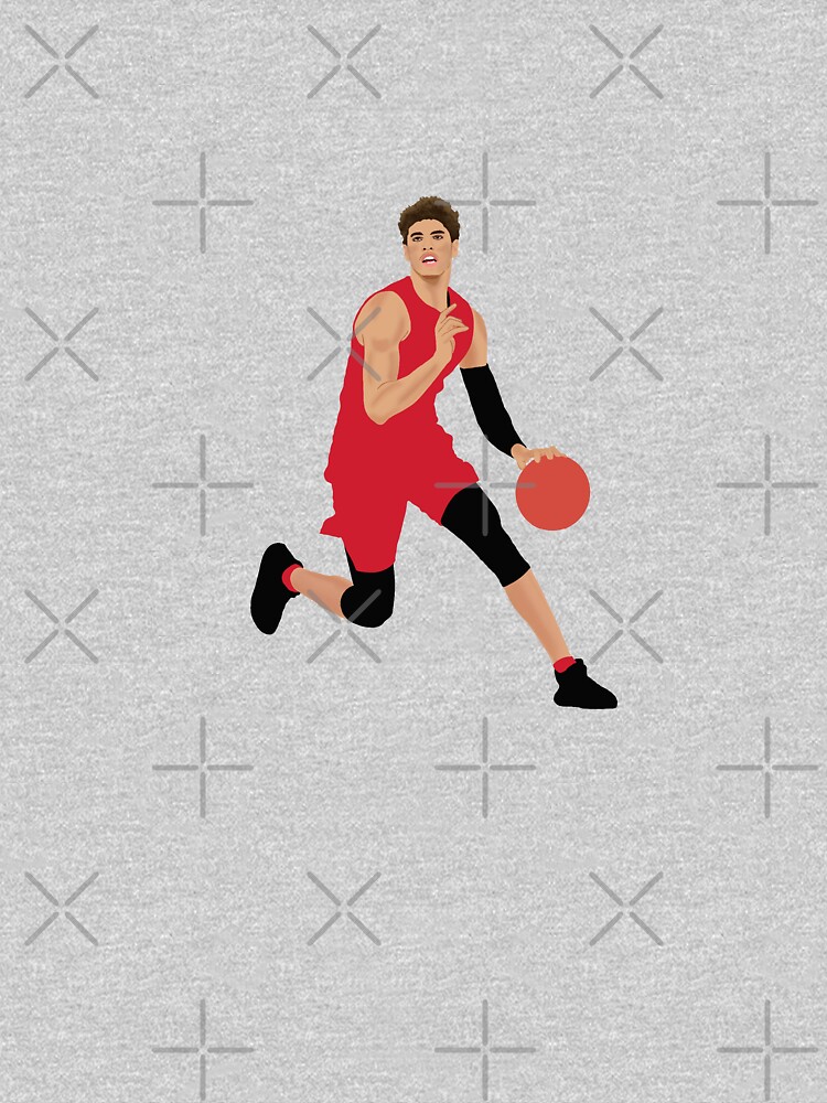 "Lamelo Ball MB1 Melo Ball Red " T-shirt by Carco | Redbubble