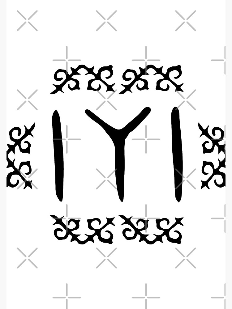 "Black Kayi Tribe Flag Symbol from Dirilis/Resurrection Ertugrul ...