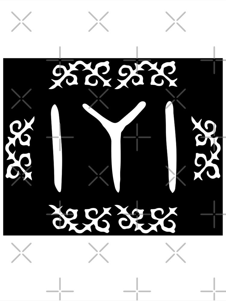 "Black Kayi Tribe Flag Symbol from Dirilis/Resurrection Ertugrul ...