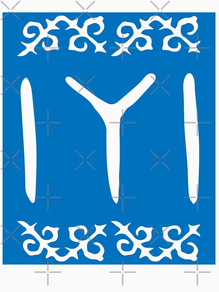 "Blue Kayi Tribe Flag Symbol from Dirilis/Resurrection Ertugrul" T ...