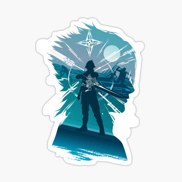 "Protagonist Noct" Sticker for Sale by Heisenburgerz | Redbubble