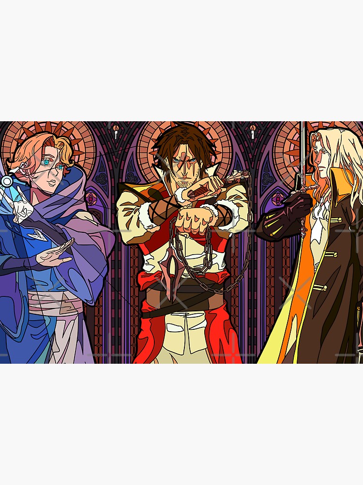 "Castlevania" Sticker for Sale by neeannn | Redbubble