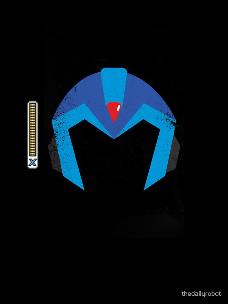 "Mega Man X Helmet iPhone Case" iPhone Case for Sale by thedailyrobot ...
