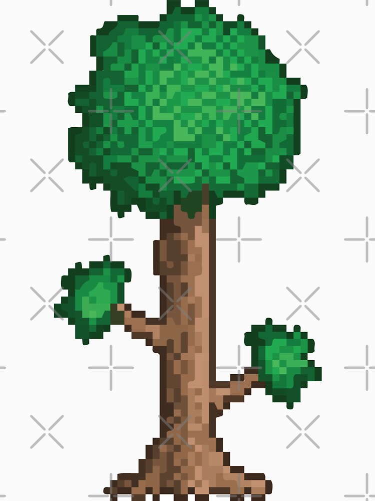"terraria tree" T-shirt for Sale by ElliottBryan | Redbubble | terraria ...