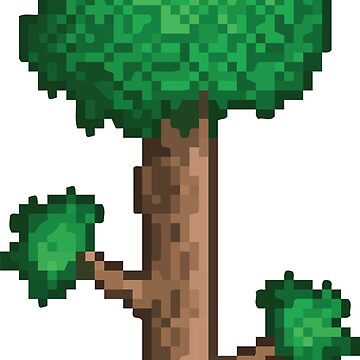 "terraria tree" Sticker for Sale by Elliott Bryan | Redbubble