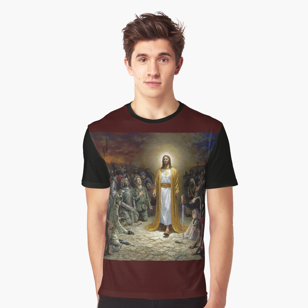 "Military Army Soldiers Praising Jesus Christ" Canvas Print for Sale by ...