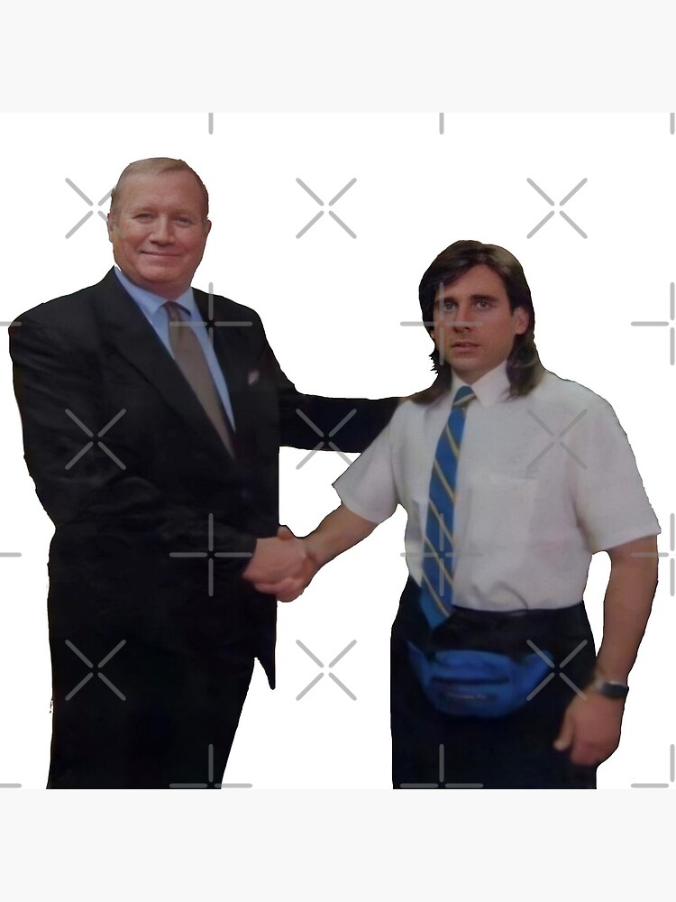  the Office Michael s Epic Handshake Art Print For Sale By 