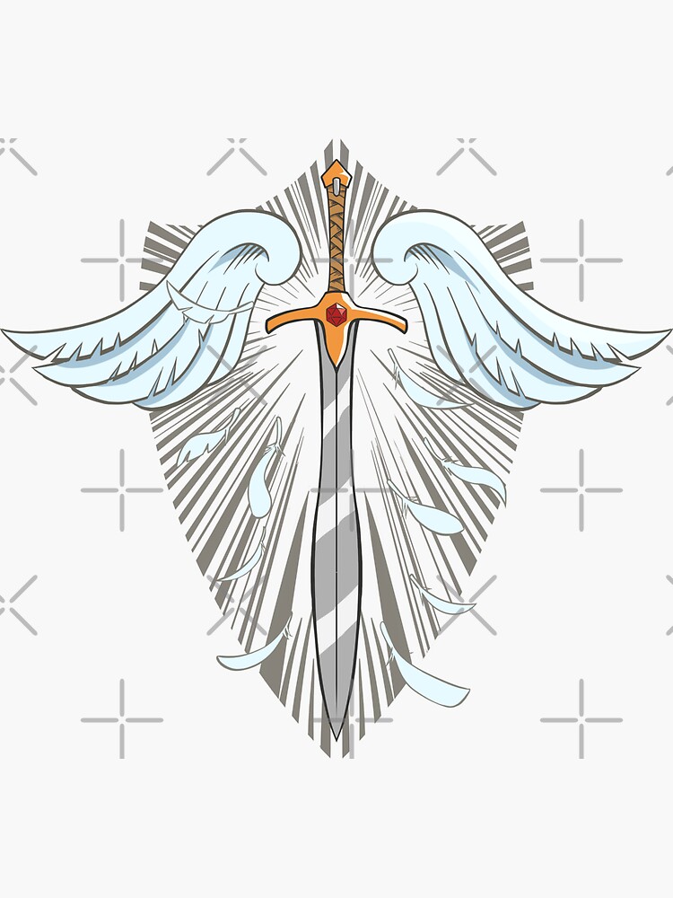 "Dungeons and Dragons Paladin Symbol" Sticker for Sale by Figmenter ...