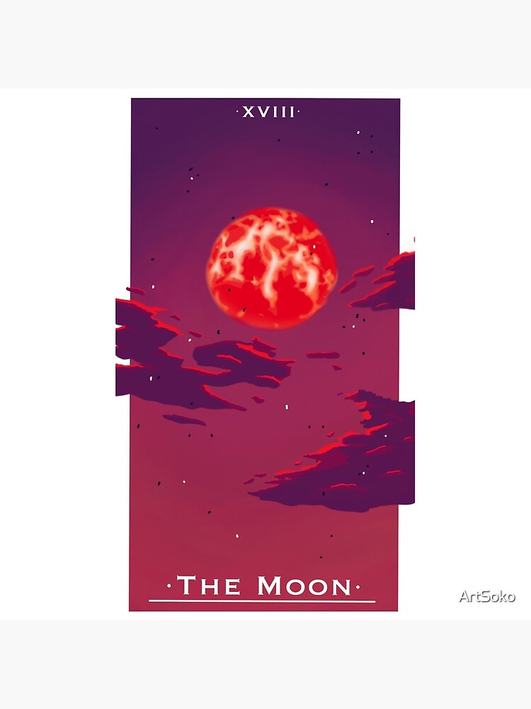 "Blood Moon" Poster for Sale by ArtSoko | Redbubble