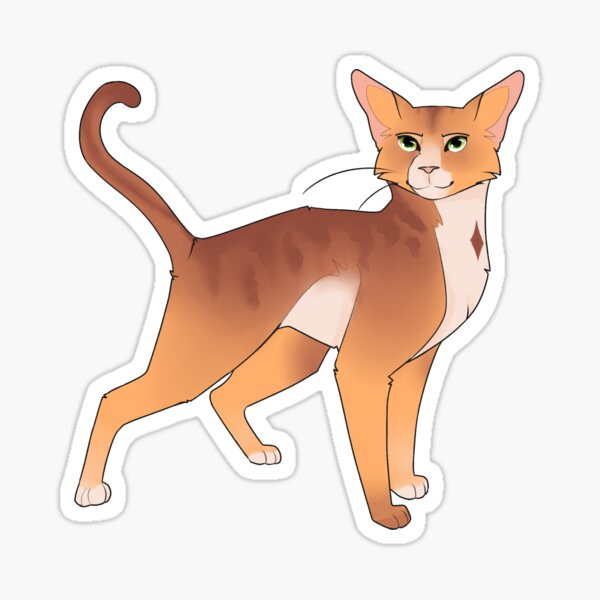 "firestar" Sticker for Sale by corvidss | Redbubble