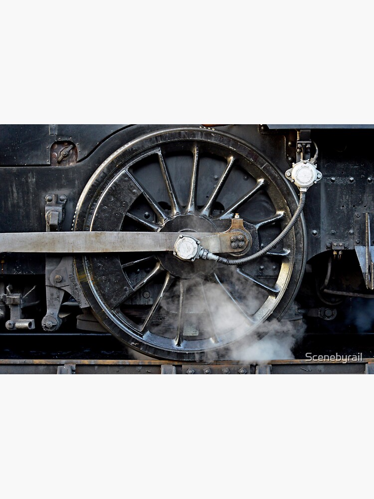 "Steam Wheel" Sticker by Scenebyrail | Redbubble