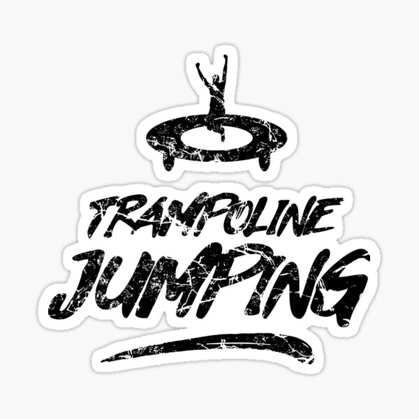 Trampoline Stickers | Redbubble