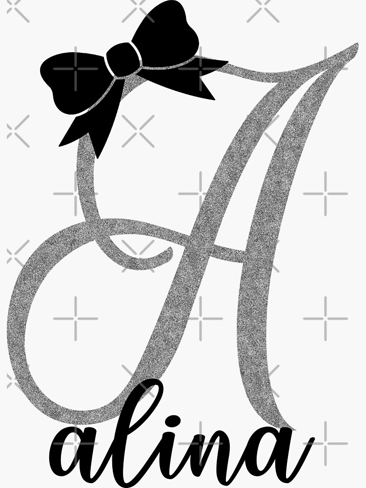 "Alina girl kids woman daughter" Sticker for Sale by Thestarrysky ...